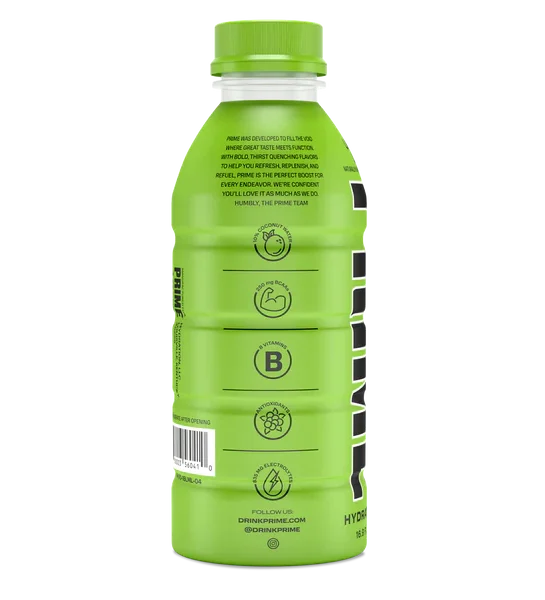 Prime Hydration with BCAA Blend for Muscle Recovery - Lemon Lime (12 ...